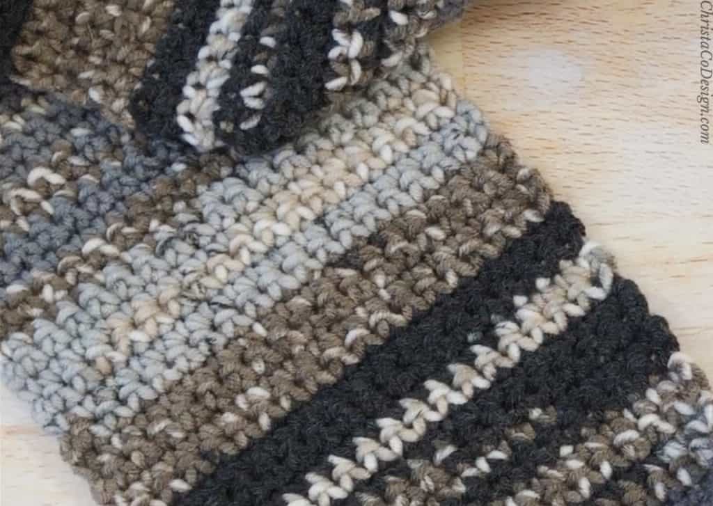 Crochet Scarf for Beginners a Step by Step Tutorial - ChristaCoDesign