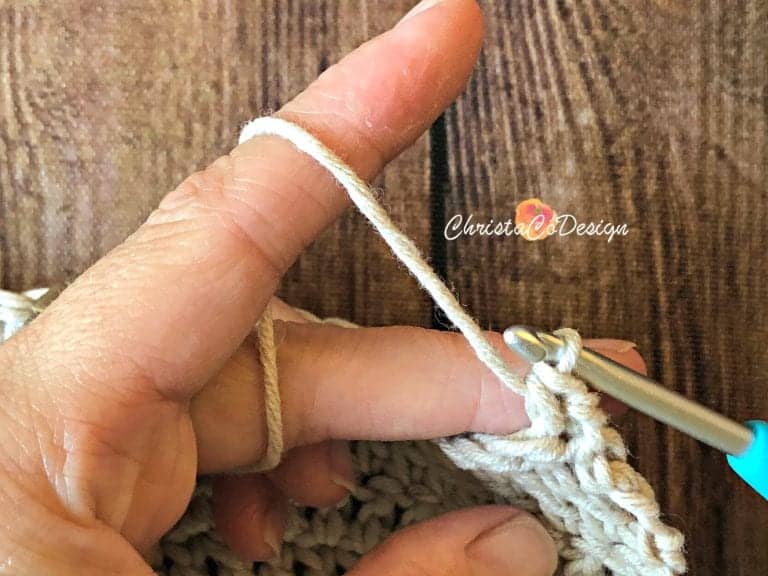 Standing Stitch Crochet Tutorial a Ch 3 Alternative - ChristaCoDesign