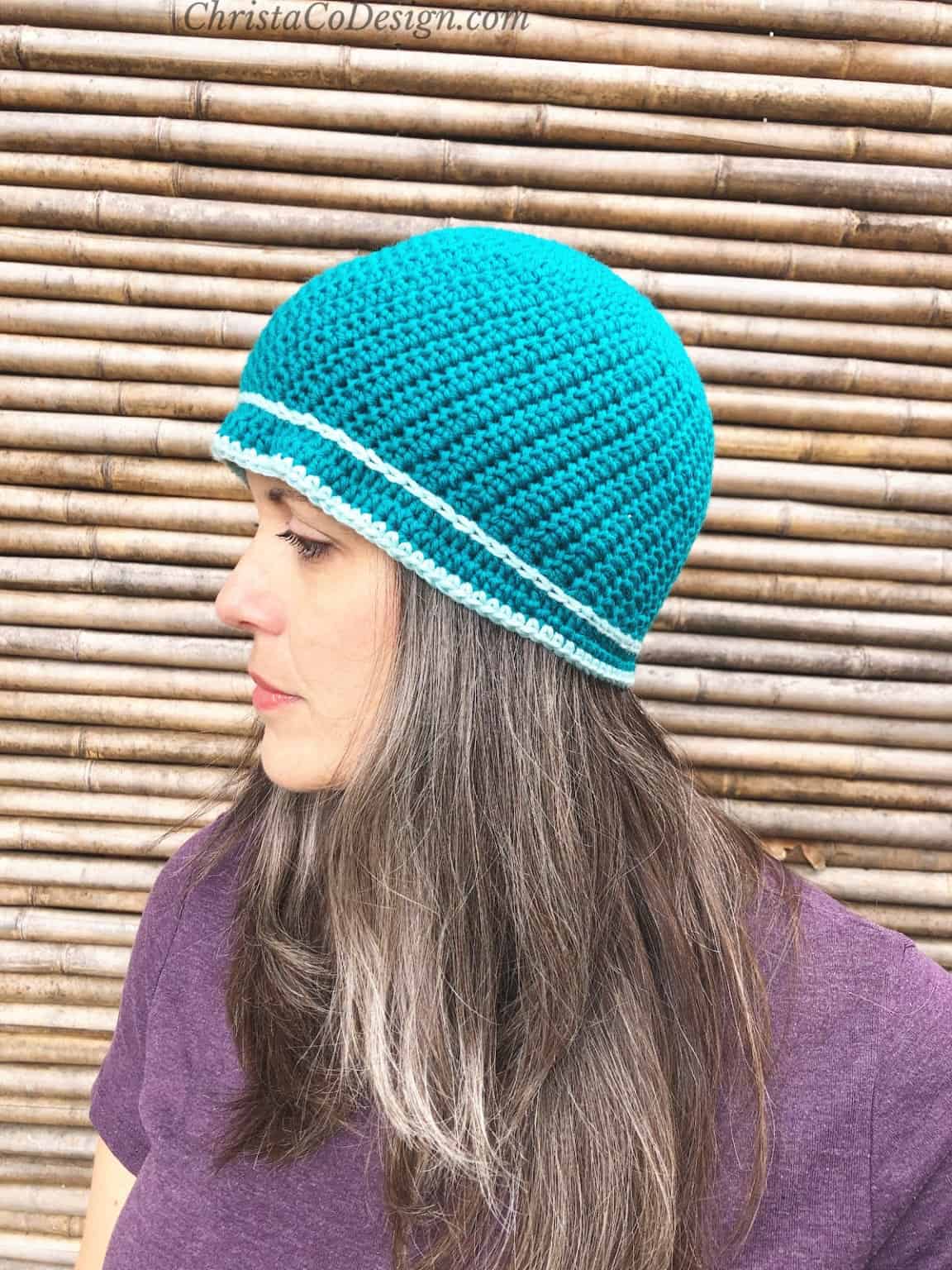 Free Crochet Cloche Hat Pattern | Clara Cloche - ChristaCoDesign