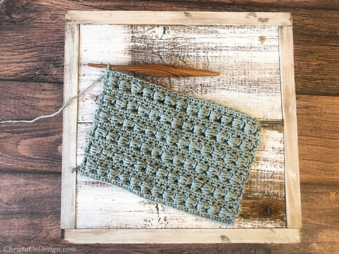 How to Crochet The Bead Stitch Step by Step Tutorial - ChristaCoDesign