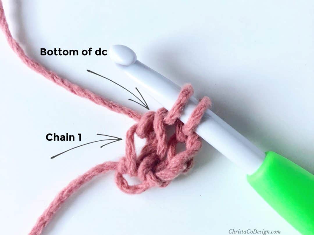 Step By Step How To Foundation Double Crochet (FDC) - ChristaCoDesign