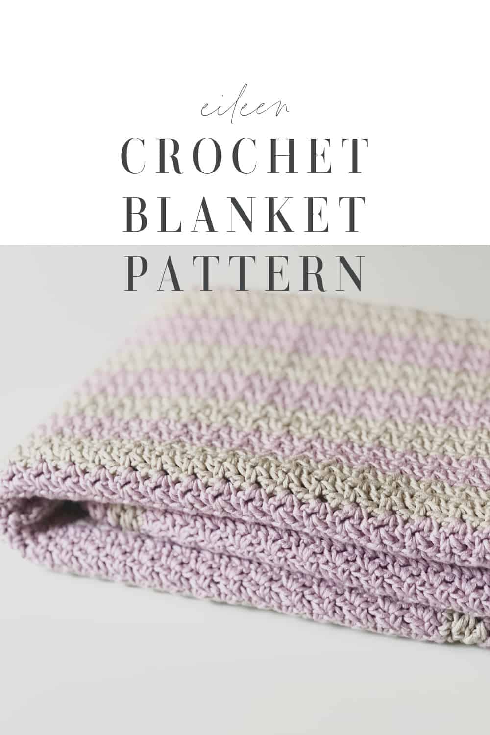 Free Cotton Blanket Crochet Pattern The Eileen - ChristaCoDesign