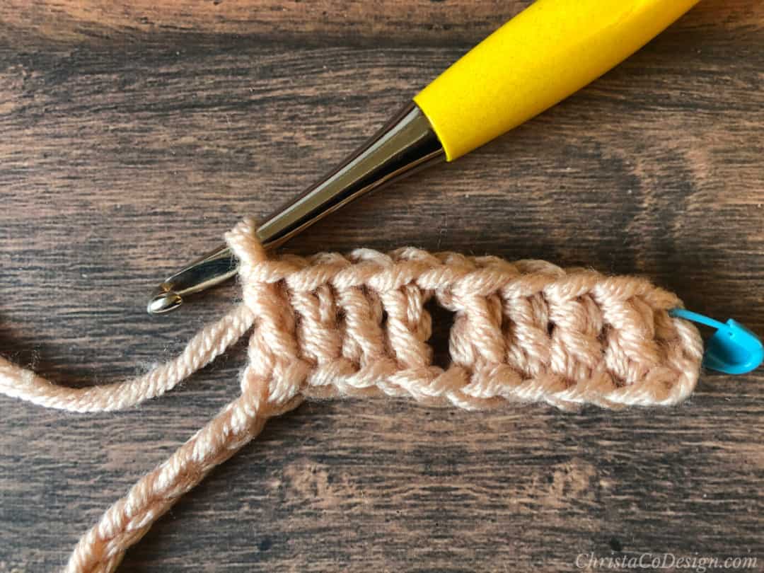 How to Crochet the Block Stitch Pattern and Tutorial - ChristaCoDesign