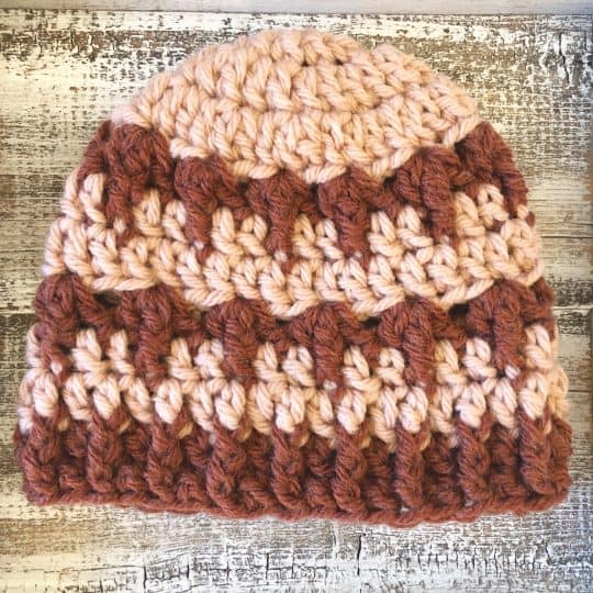 Chunky Crochet Hat a Free Pattern Tuscan Charm Beanie - ChristaCoDesign
