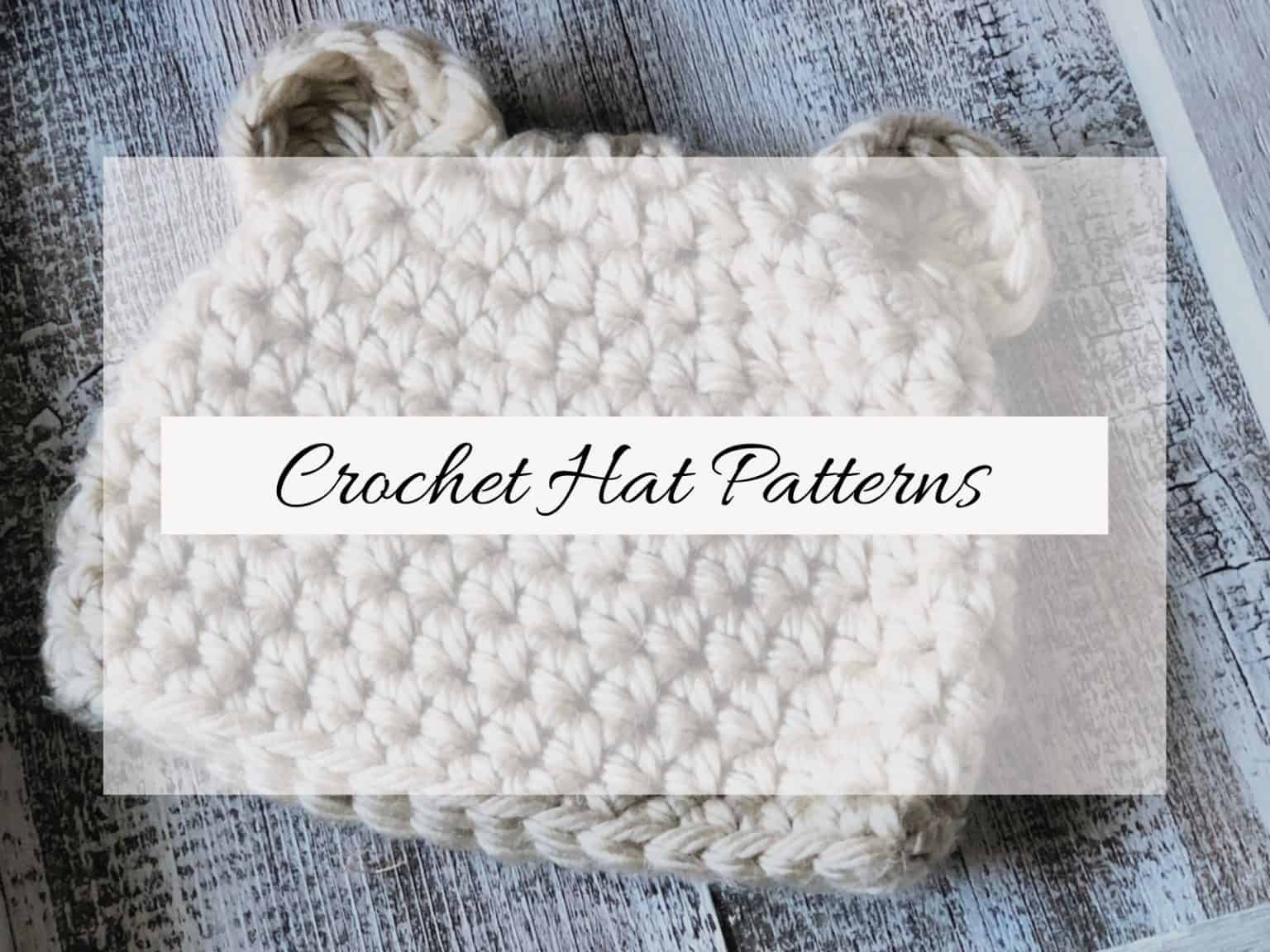 Free Single Crochet Hat Pattern An Easy Beanie For Beginners ...