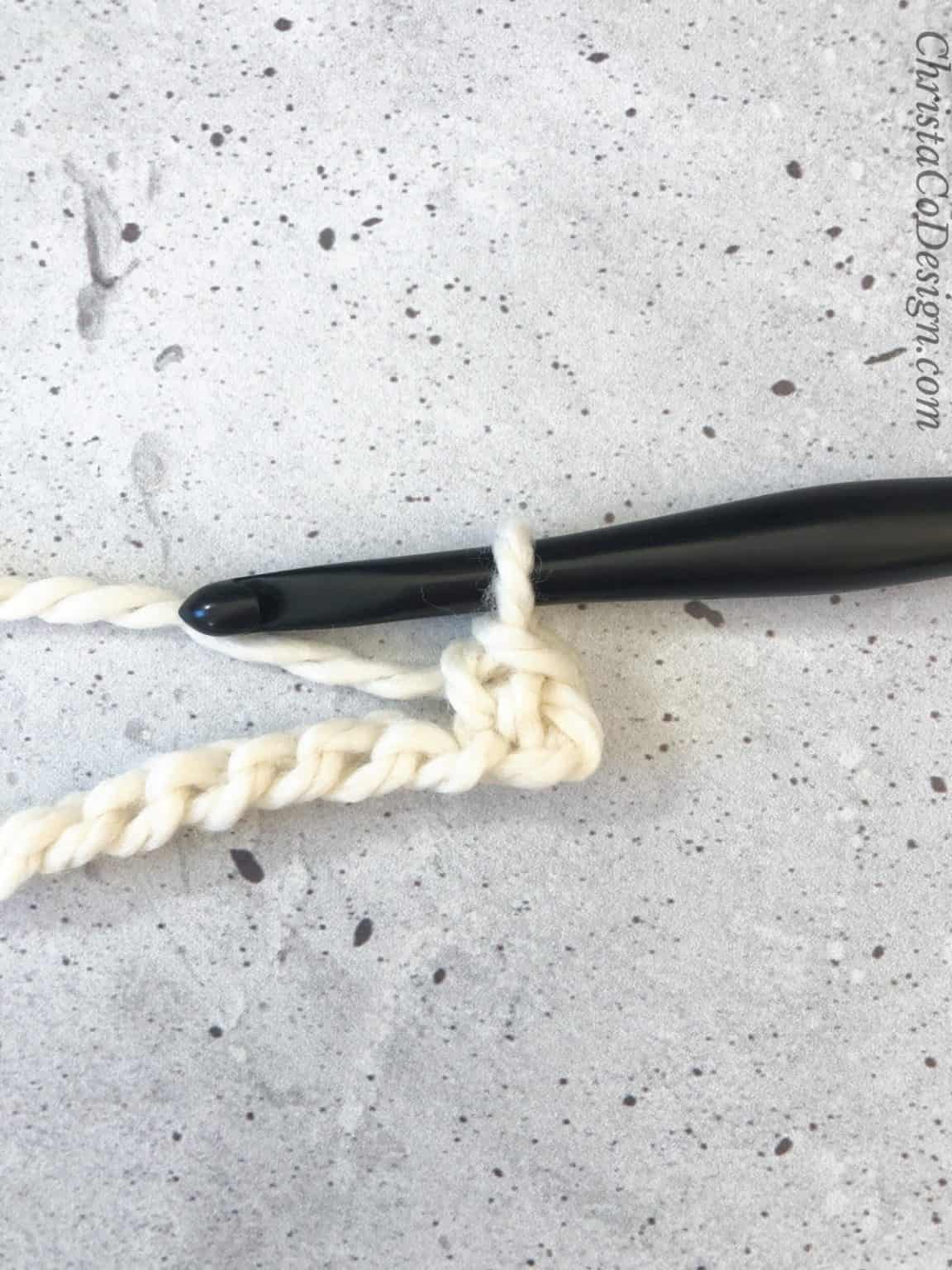 Crochet Scarf for Beginners a Step by Step Tutorial - ChristaCoDesign