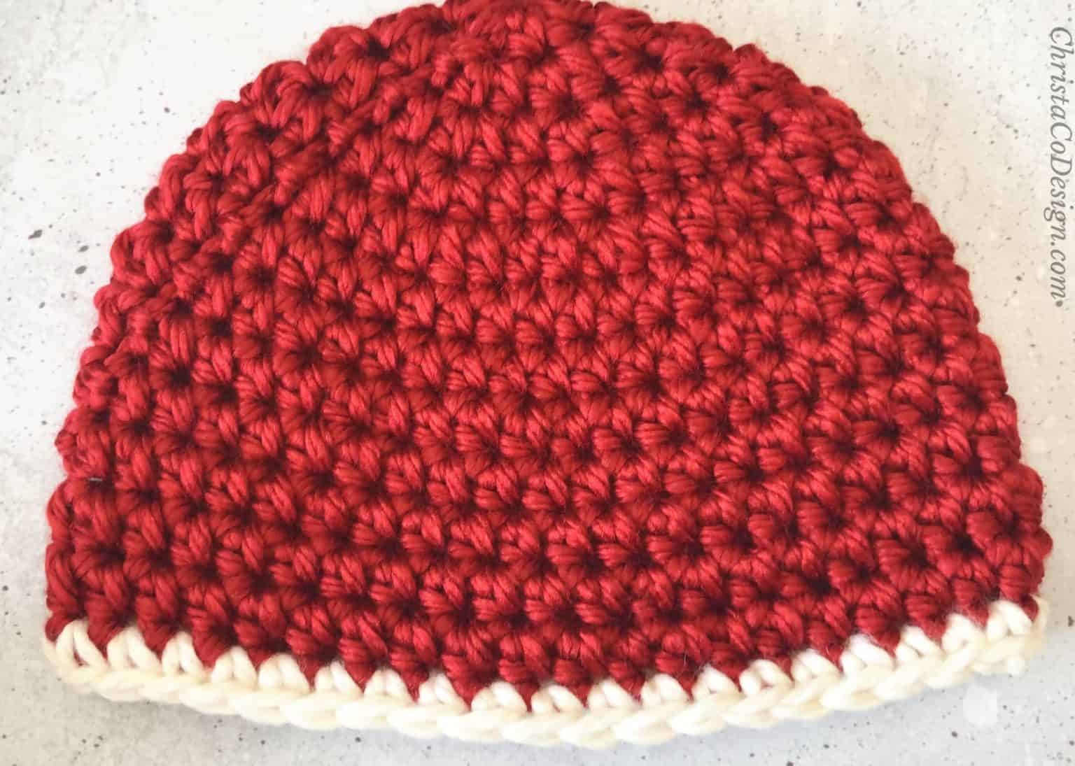 Chunky Crochet Beanie Pattern in 10 Sizes - ChristaCoDesign