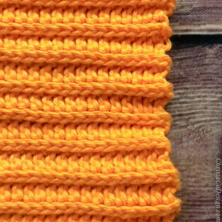 How to Crochet a Stretchy Stitch (Ribbing Stitches Tutorial ...