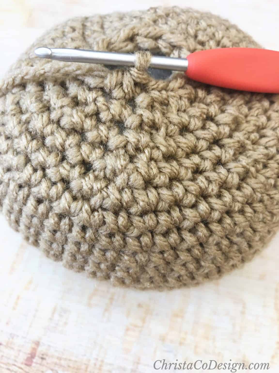 Double Crochet 2 Together (DC2tog)Tutorial + Video - ChristaCoDesign