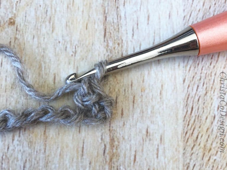 How to Crochet Extended Single Crochet Tutorial - ChristaCoDesign