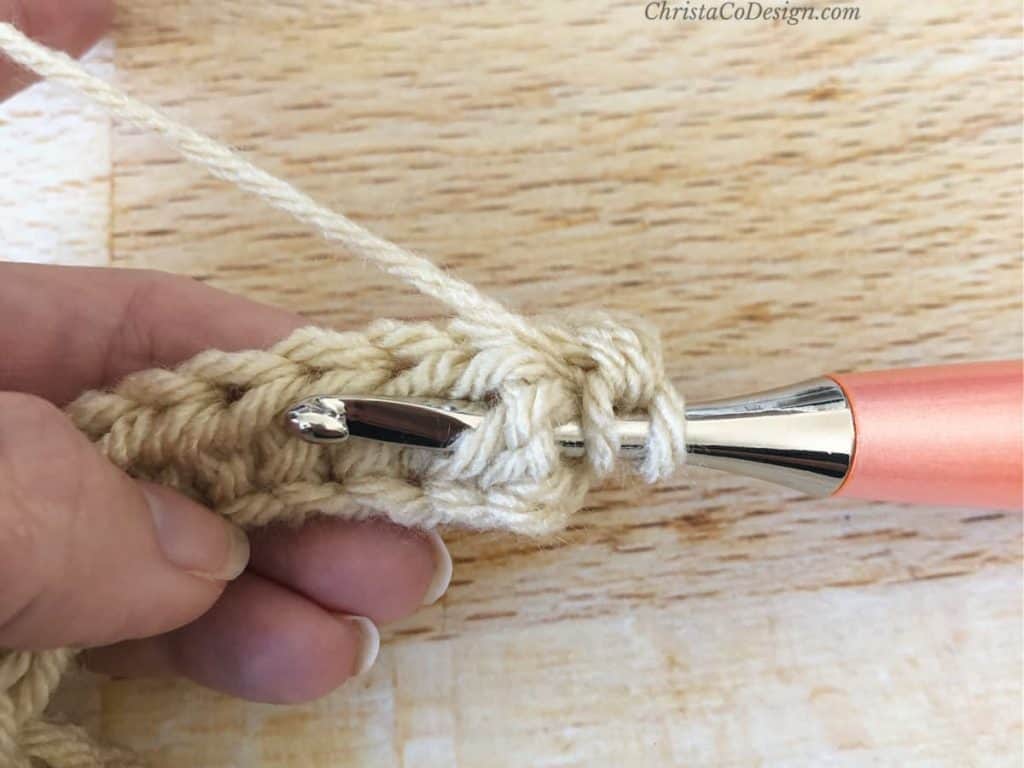 Front Post Half Double Crochet Stitch Tutorial - ChristaCoDesign