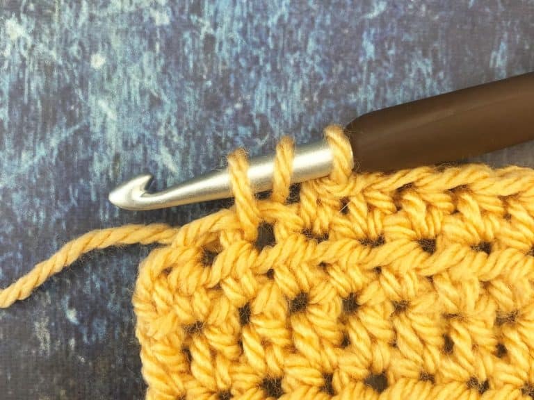 How to Decrease Half Double Crochet hdc2tog Tutorial - ChristaCoDesign