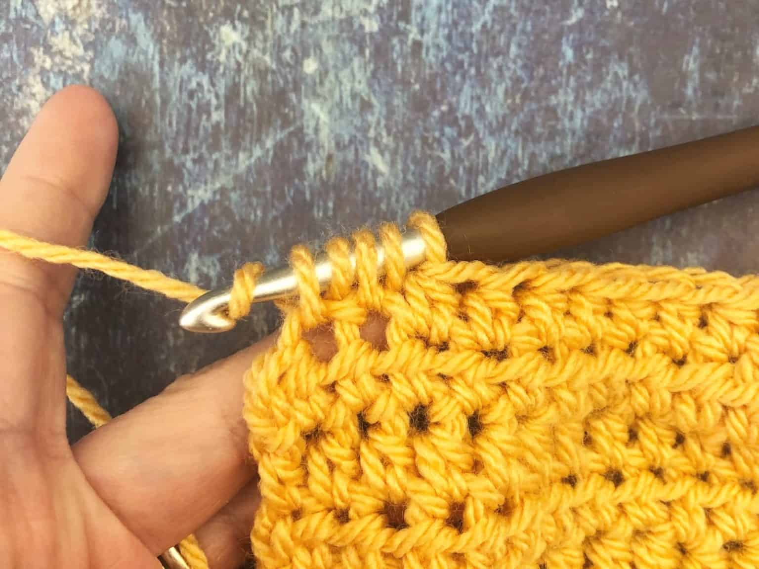 How to Half Double Crochet Two Together {hdc2tog} Tutorial ...