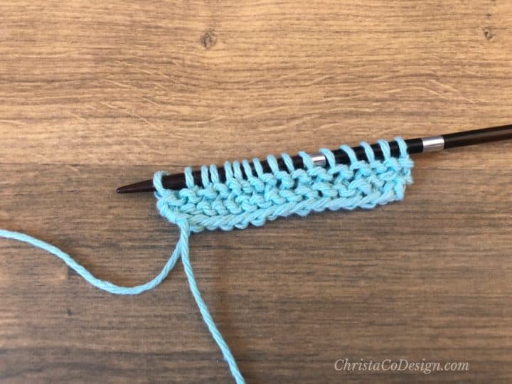 How to Knit Garter Stitch a Tutorial for Beginning Knitters ...