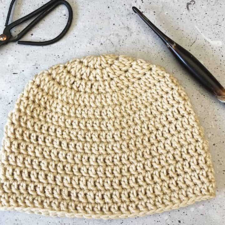 Crochet Pattern Double Crochet Hat PDF Download – ChristaCoDesign