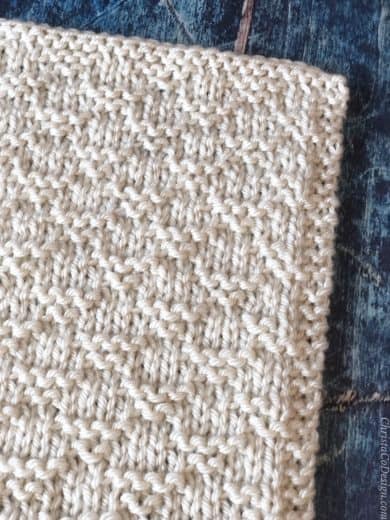 Blanket Square Knitting Pattern | Crema Square - ChristaCoDesign