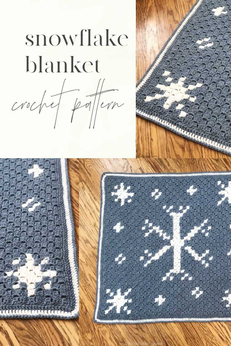 Corner to Corner {C2C} Snowflake Blanket Crochet Pattern - ChristaCoDesign