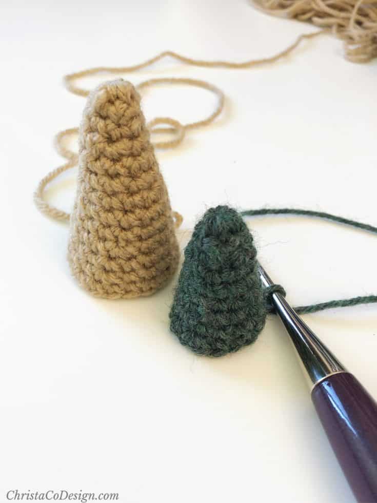 How to Crochet a Cone: Step By Step Tutorial - ChristaCoDesign