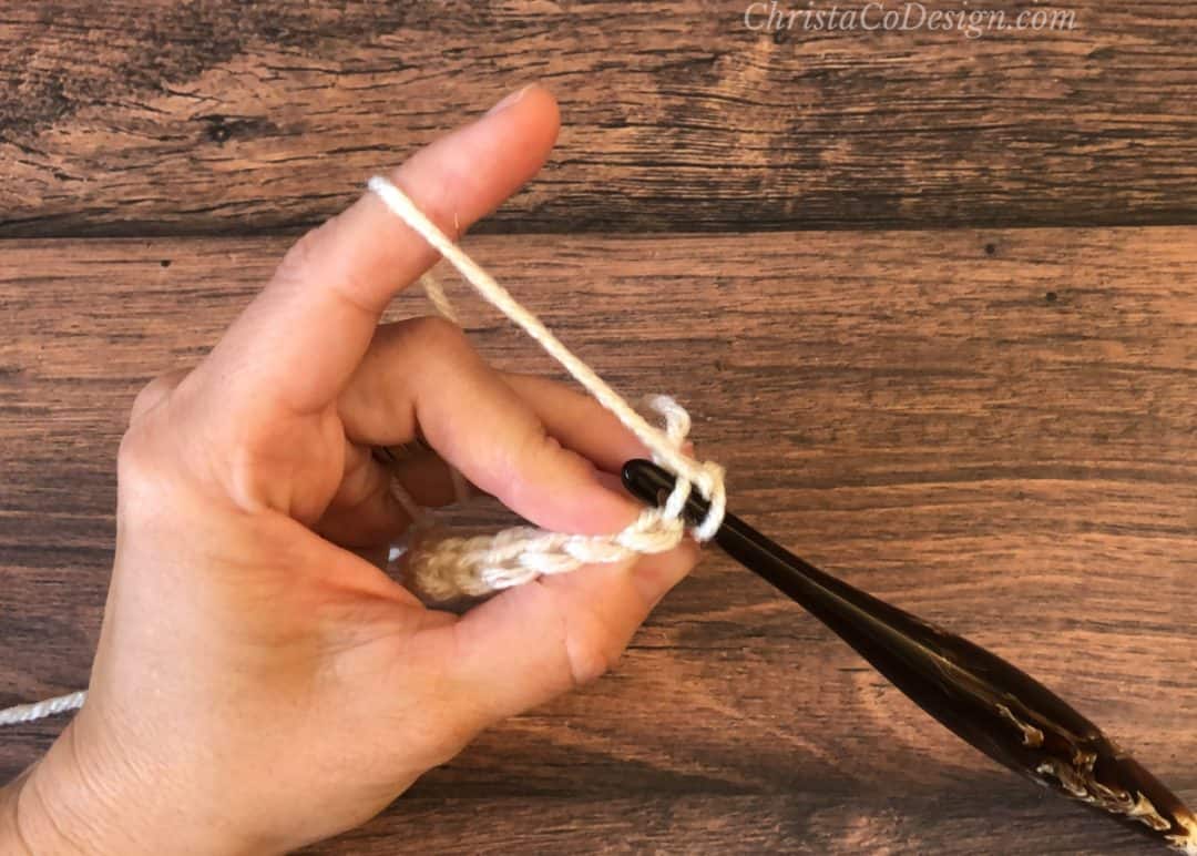 How To Crochet Slip Stitch Ribbing Step By Step Tutorial - ChristaCoDesign