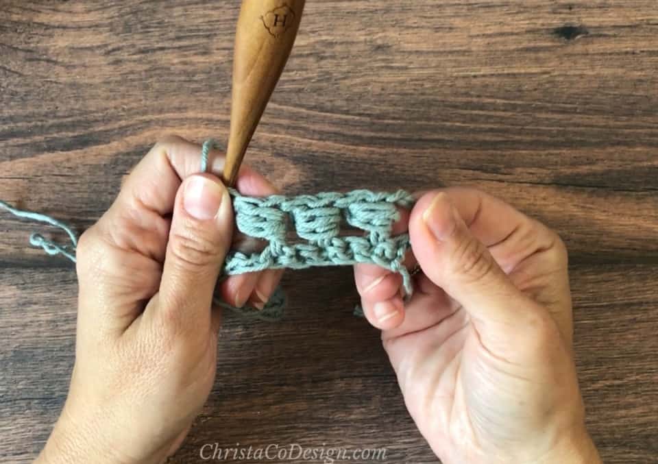 How to Crochet The Bead Stitch Step by Step Tutorial - ChristaCoDesign