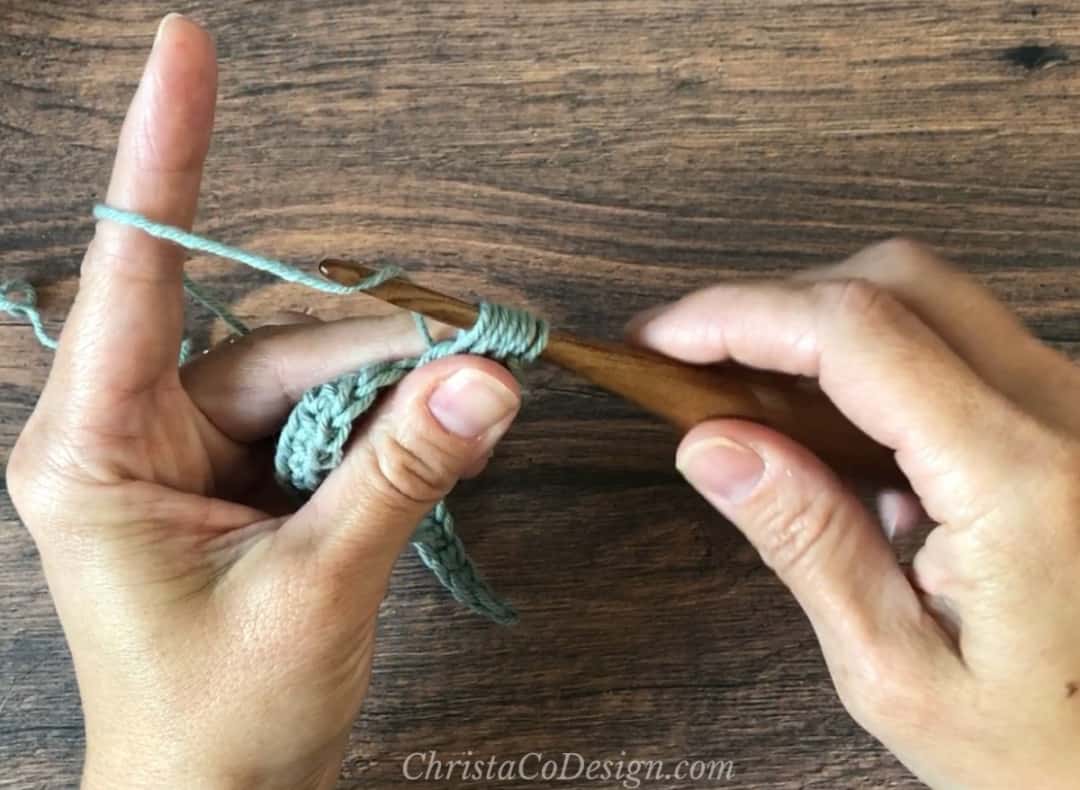 How to Crochet The Bead Stitch Step by Step Tutorial - ChristaCoDesign