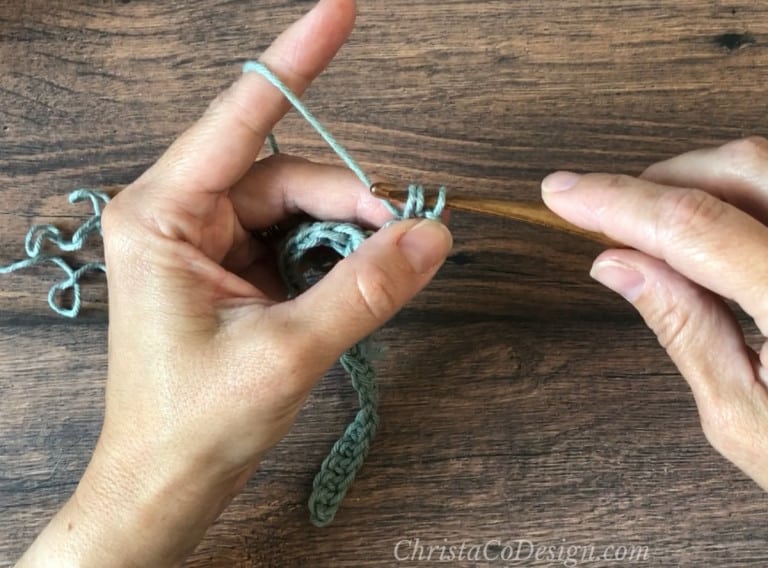 How to Crochet The Bead Stitch Step by Step Tutorial - ChristaCoDesign