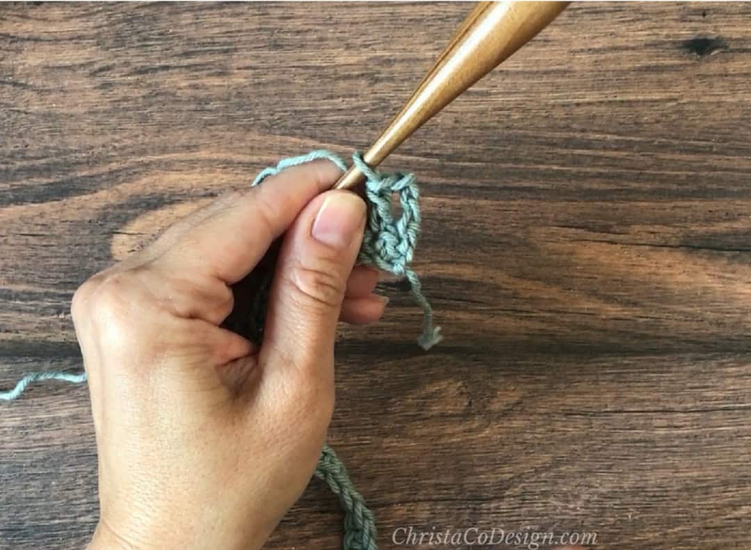 How to Crochet The Bead Stitch Step by Step Tutorial - ChristaCoDesign