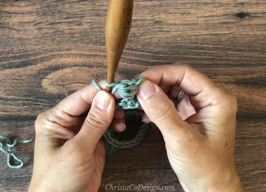 How to Crochet The Bead Stitch Step by Step Tutorial - ChristaCoDesign