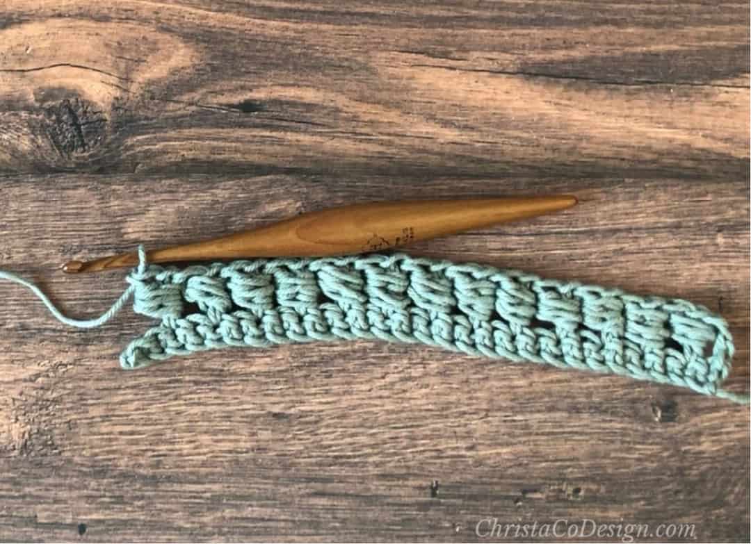 How to Crochet The Bead Stitch Step by Step Tutorial - ChristaCoDesign