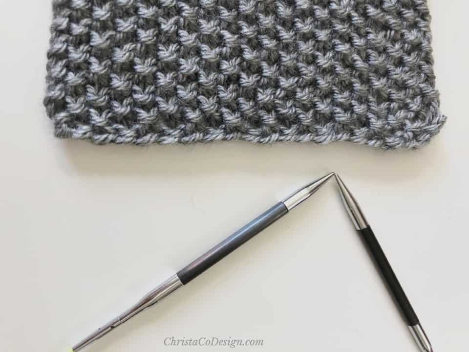 How To CDD Center Double Decrease Knitting Tutorial - ChristaCoDesign