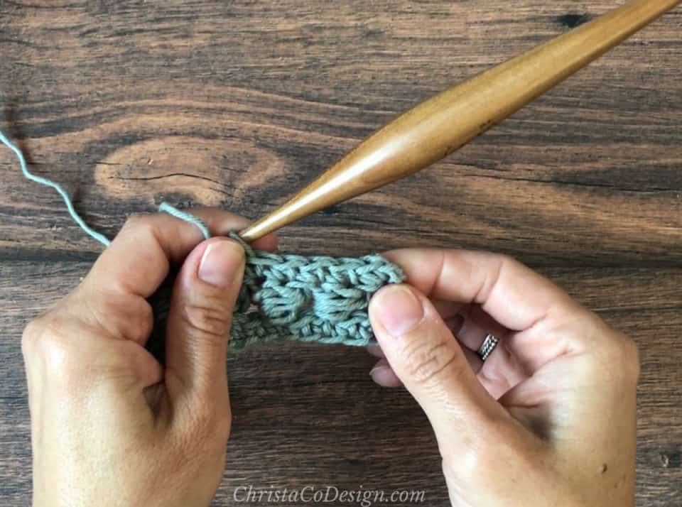 How to Crochet The Bead Stitch Step by Step Tutorial - ChristaCoDesign