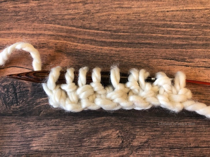 How To M1R Make One Right Knitting Increase Tutorial - ChristaCoDesign
