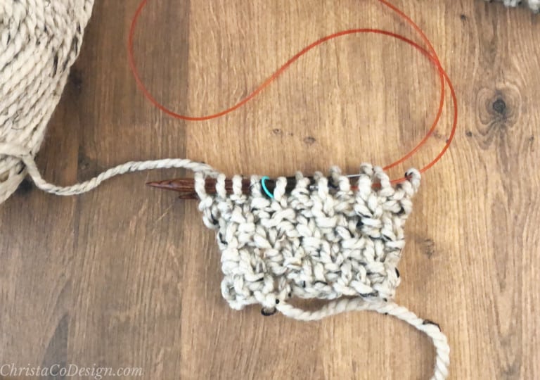 How to Knit Double Seed Stitch With Video Tutorial - ChristaCoDesign