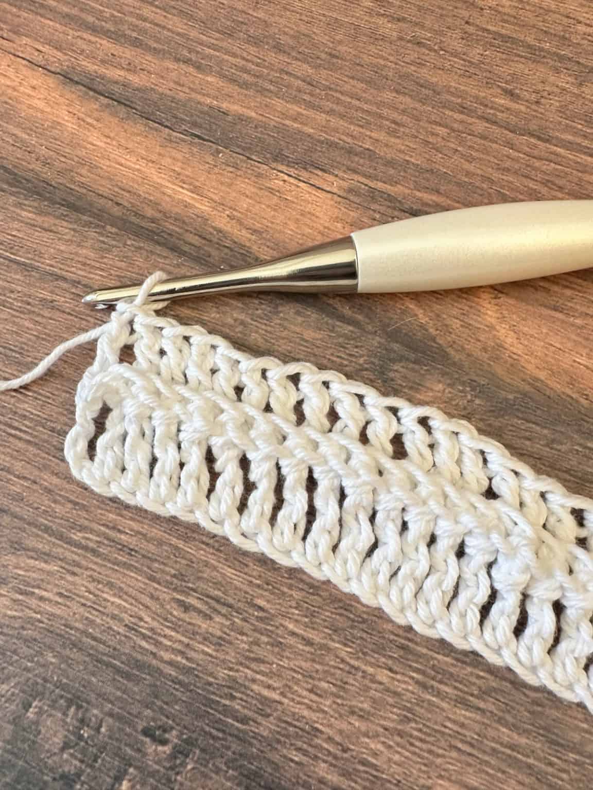 How To Crochet The Back Post Treble (BPtr) Tutorial - ChristaCoDesign