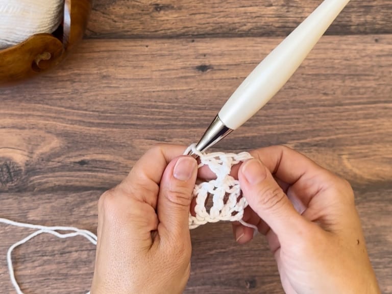 How To Crochet The Crossed Treble X Stitch Tutorial - ChristaCoDesign