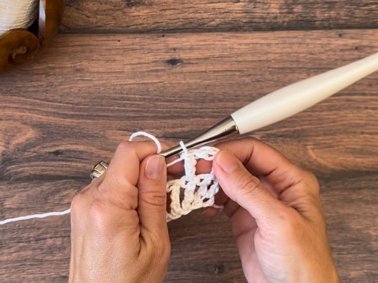 How To Crochet The Crossed Treble X Stitch Tutorial - ChristaCoDesign