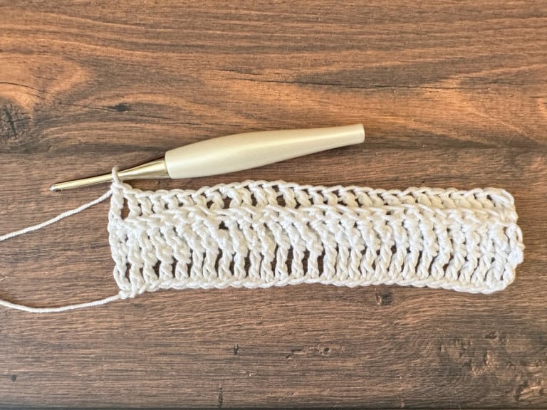 How To Crochet The Back Post Treble (BPtr) Tutorial - ChristaCoDesign