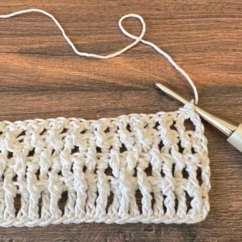 How To Crochet The Back Post Treble (BPtr) Tutorial - ChristaCoDesign