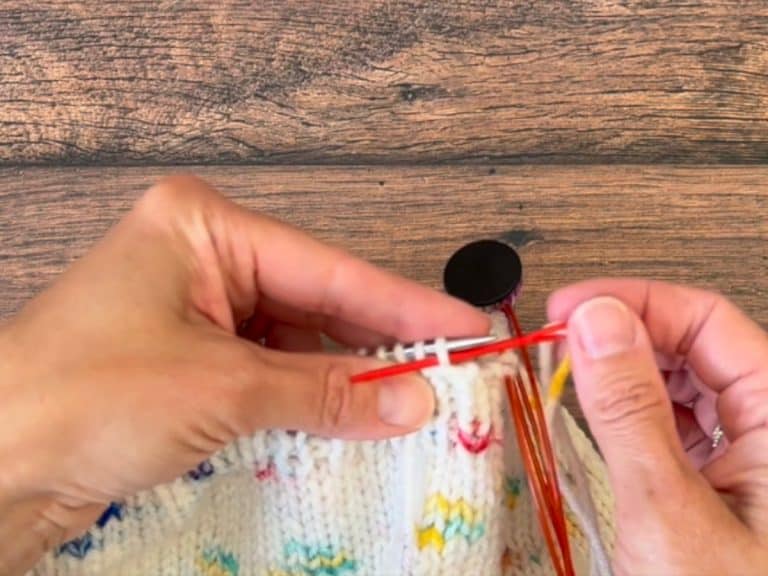 How To Tubular Bind Off For 1 x 1 Ribbing Tutorial - ChristaCoDesign