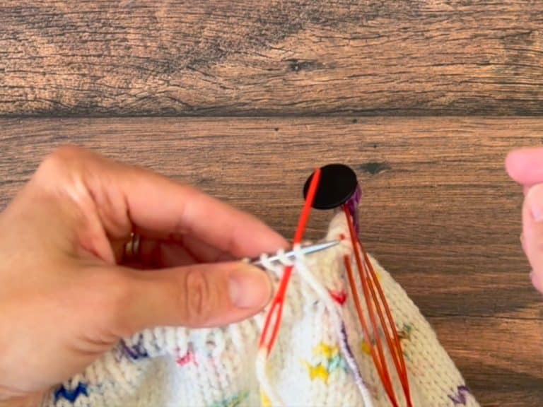 How To Tubular Bind Off For 1 x 1 Ribbing Tutorial - ChristaCoDesign