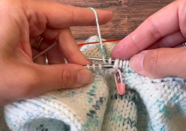 How To CDD Center Double Decrease Knitting Tutorial - ChristaCoDesign