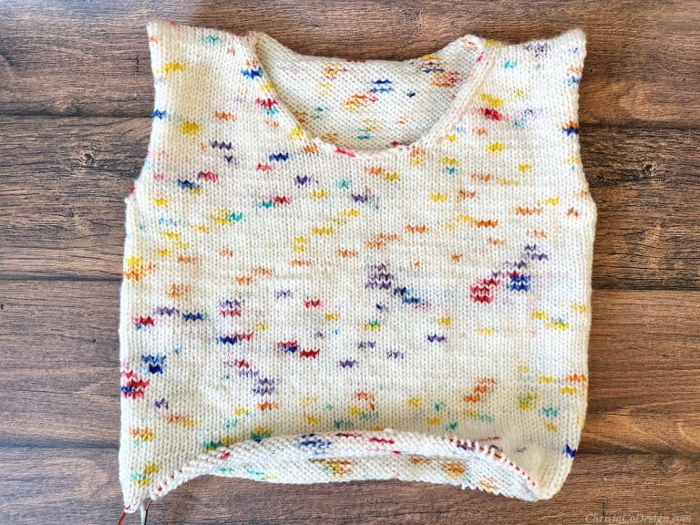 How To CDD Center Double Decrease Knitting Tutorial - ChristaCoDesign