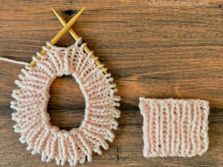 How To CDD Center Double Decrease Knitting Tutorial - ChristaCoDesign