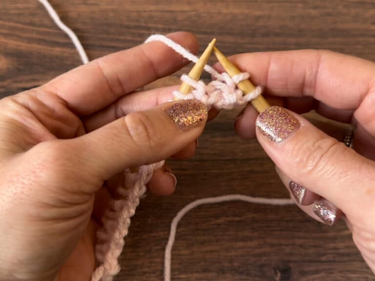 How To Knit 1x1 Ribbing Step By Step For Beginners - ChristaCoDesign