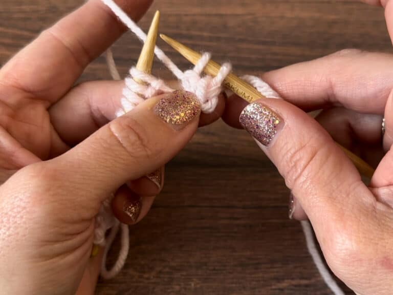 How To Knit 1x1 Ribbing Step By Step For Beginners - ChristaCoDesign