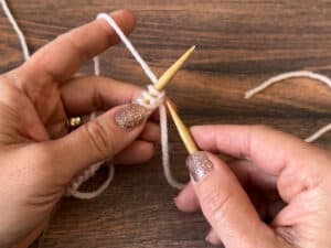 How To Knit 1x1 Ribbing Step By Step For Beginners - ChristaCoDesign