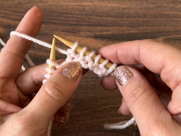 How To Knit 1x1 Ribbing Step By Step For Beginners - ChristaCoDesign