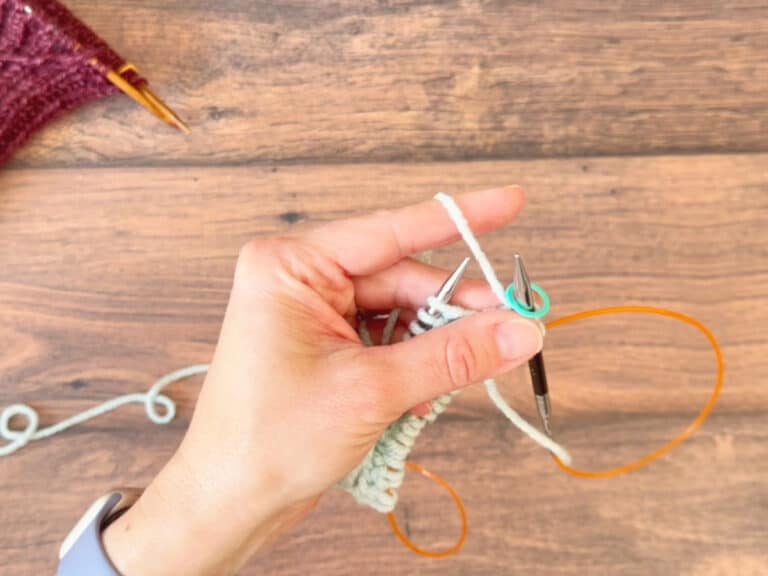 How To Knit Magic Loop Step By Step Knitting Tutorial - ChristaCoDesign