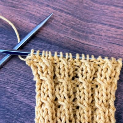 How To Knit C2F Step By Step Tutorial No Needle - ChristaCoDesign