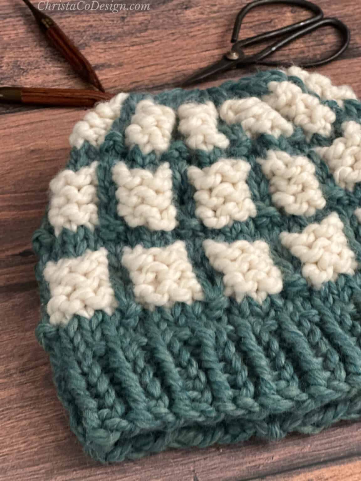 Crochet Pattern Mattone Hat PDF Download – ChristaCoDesign